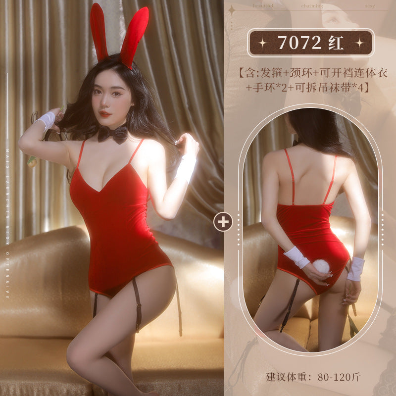 兔女郎連身衣 7072 (黑色/紅色/粉色) – HKTcgame